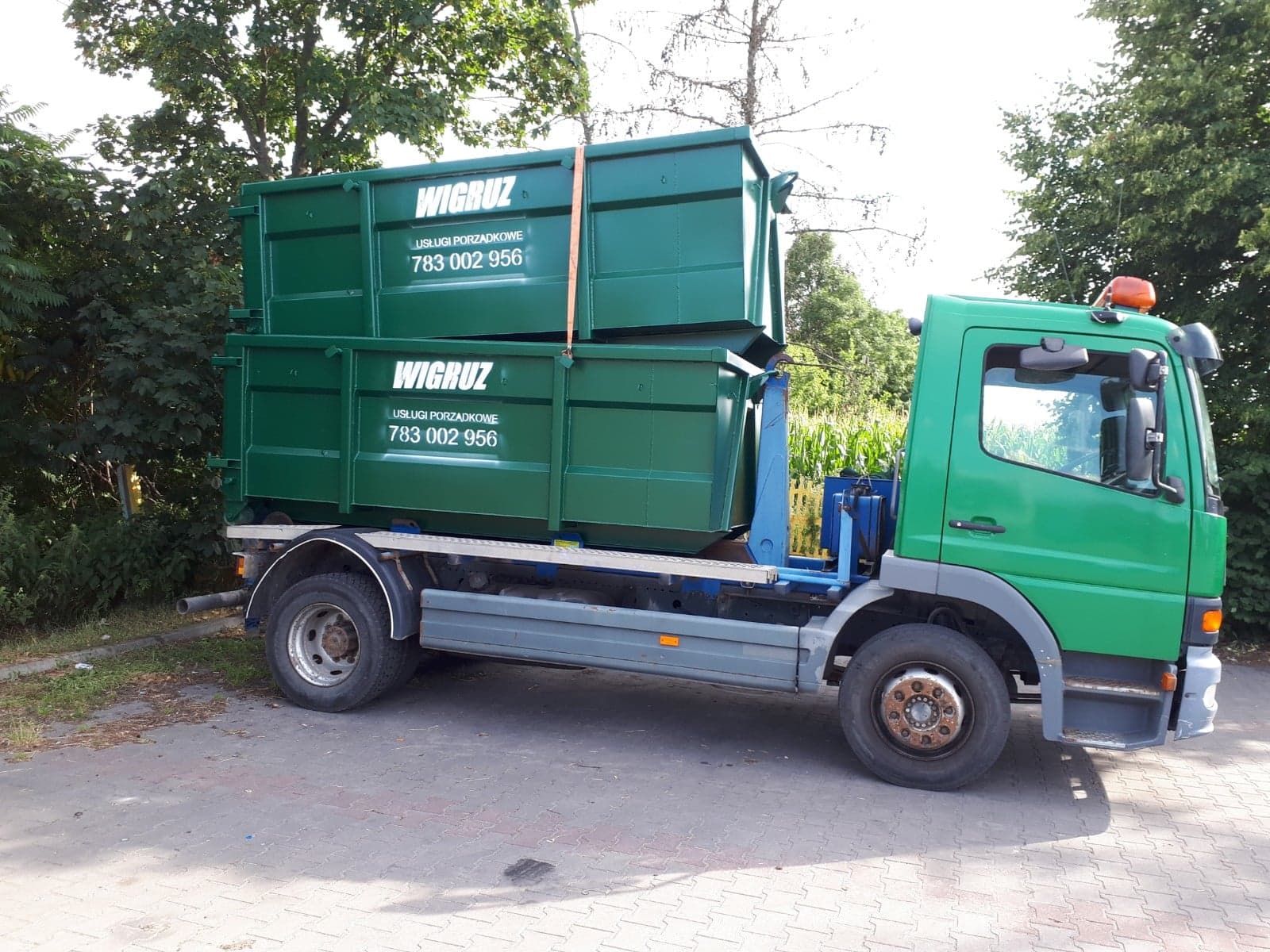 Wywóz gruzu Piaseczno kontenery na gruz worki big bag